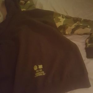 Bape | Jackets & Coats | Bape X Undefeated Hoodie | Poshmark